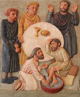 Jésus, le Serviteur du Père, nous appelle tous à servir à sa suite (Mc ...