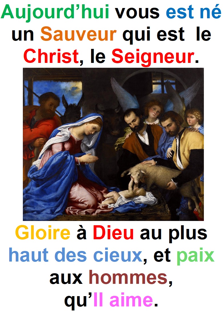 Nativité de Jésus – par Francis COUSIN (Lc 2, 1-14) | Sedifop